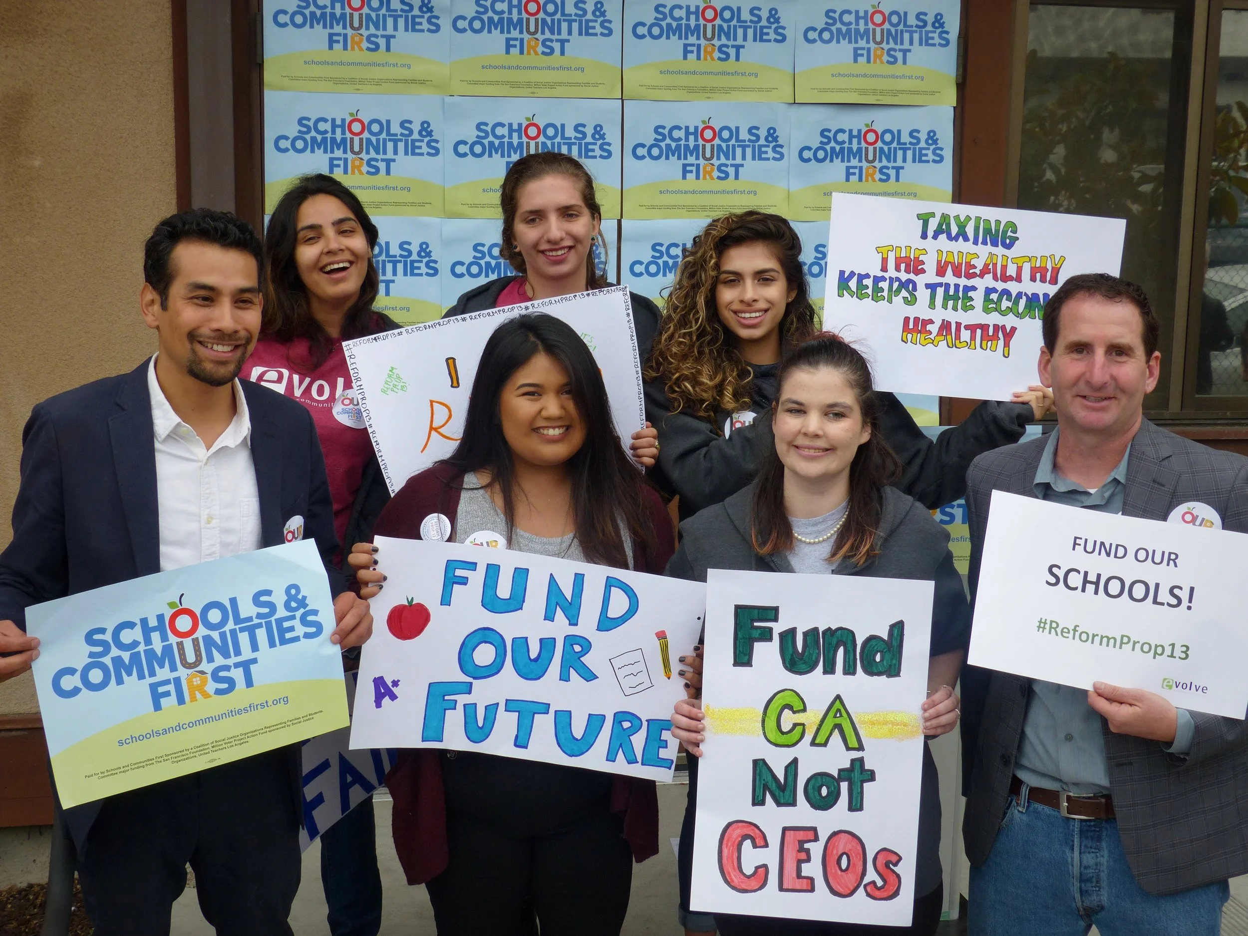 Student Voices Donate — Evolve California