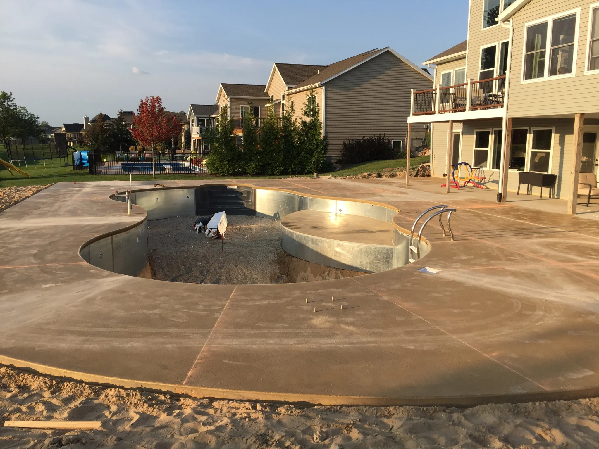 Construction — Fox Pools