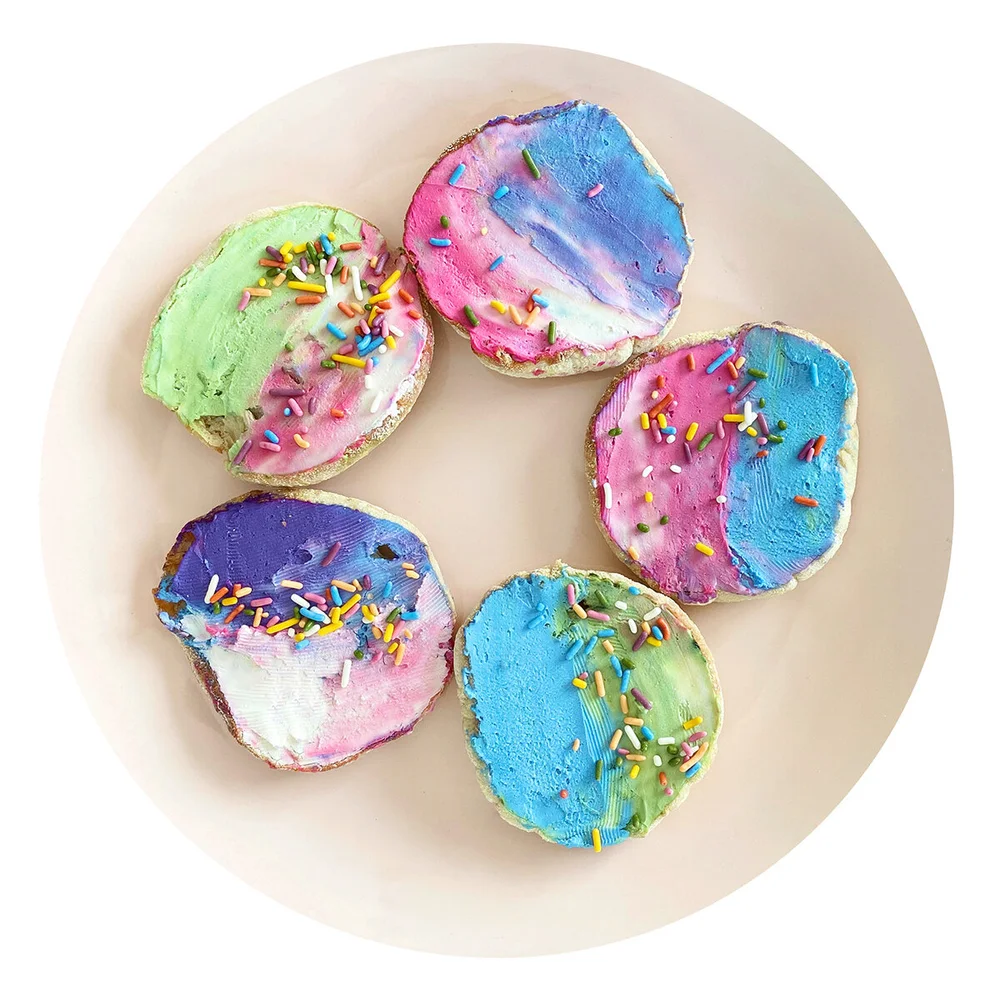 Unicorn Toast Made with Natural Colors | Color Kitchen