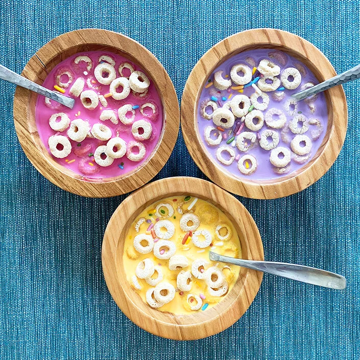 Colorful Cereal Milk Recipe | Color Kitchen