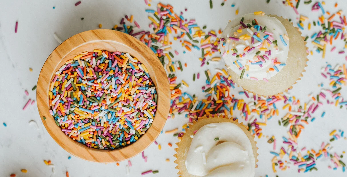 Natural Cookie, Donut & Cake Colored Sprinkles | Color Kitchen