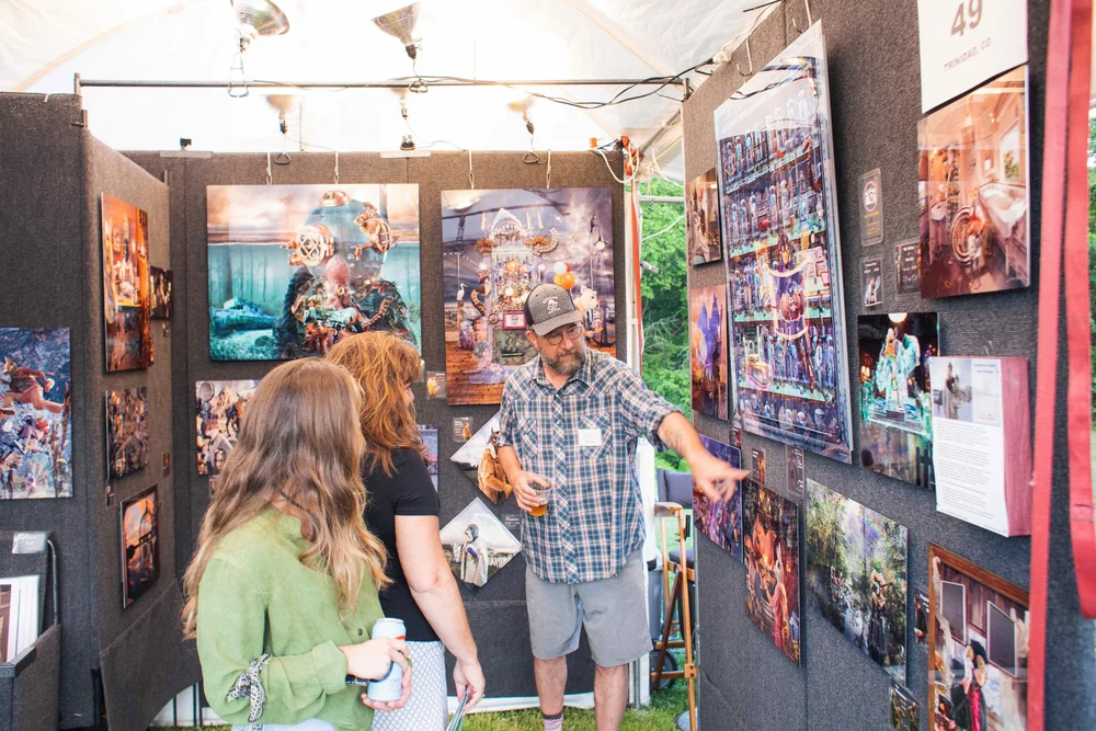 Indoor Art Fair Booths