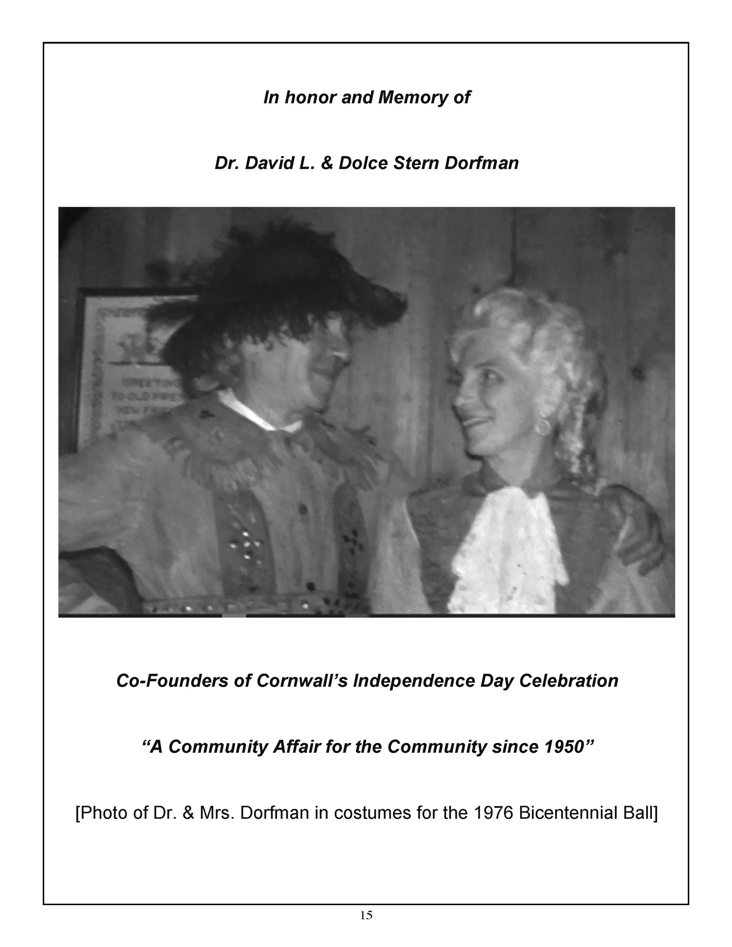 Cornwall 4th of July