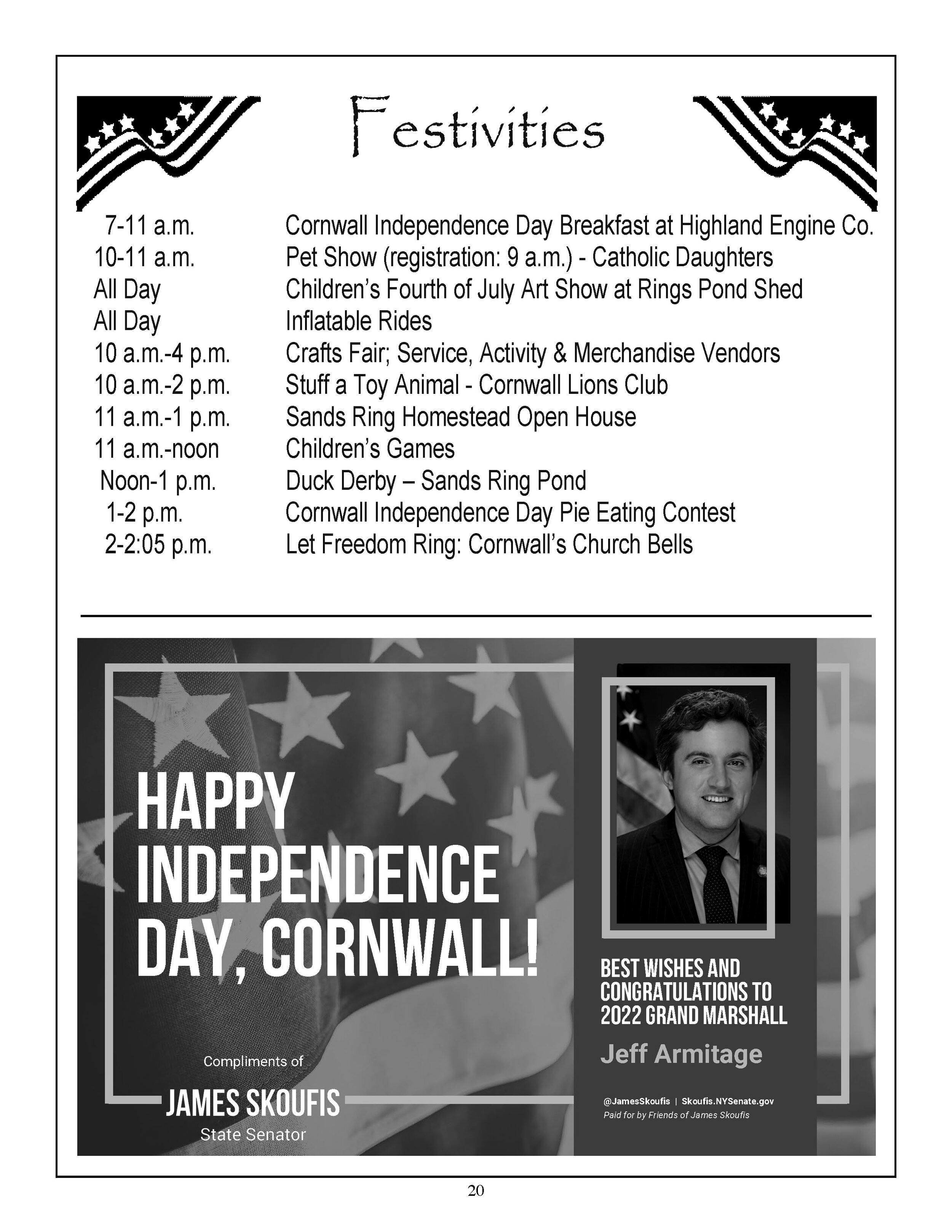 Cornwall 4th of July