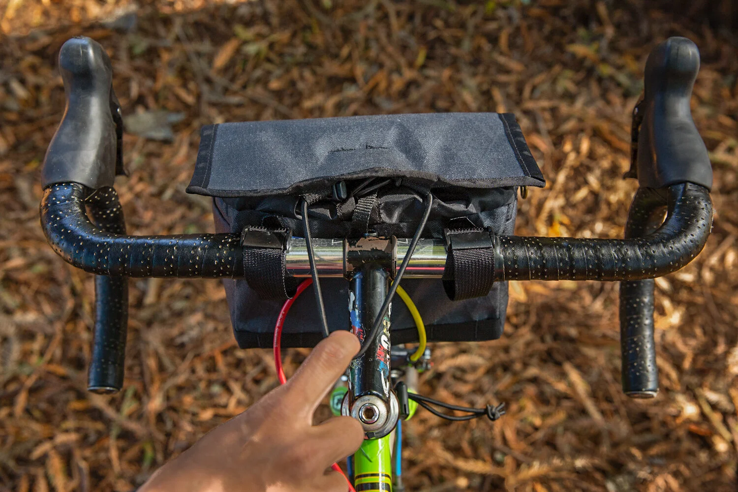 Outer Shell - Drawcord Handlebar Bag