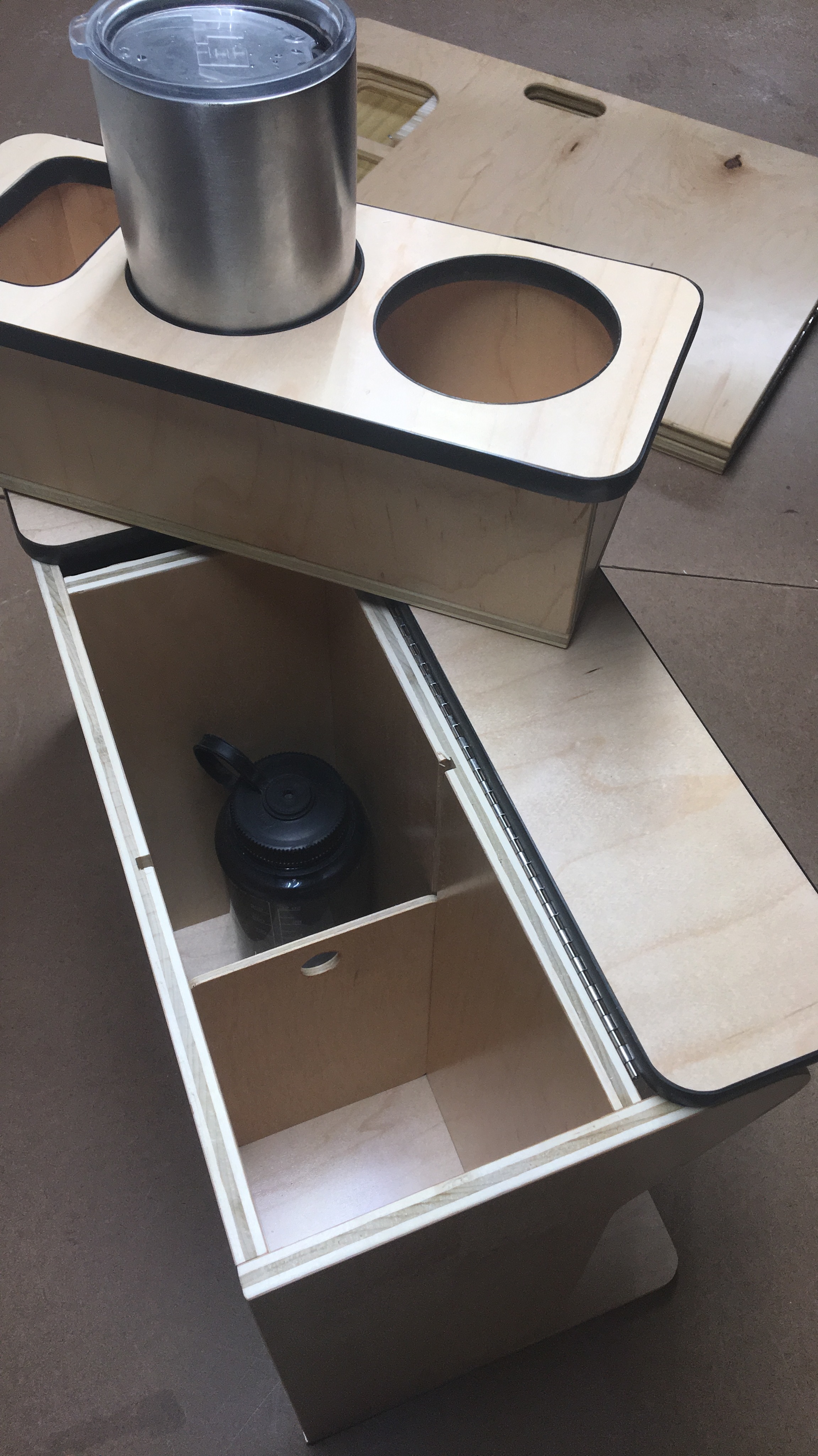 Fifth Element Camping Honda Element Center Console & Trays