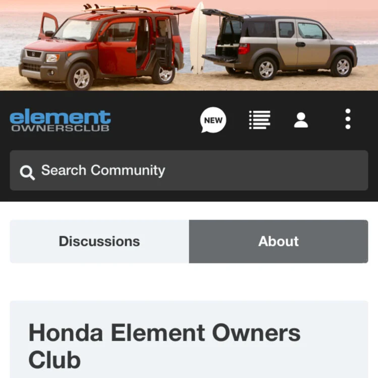 The best Honda Element websites — Fifth Element Camping