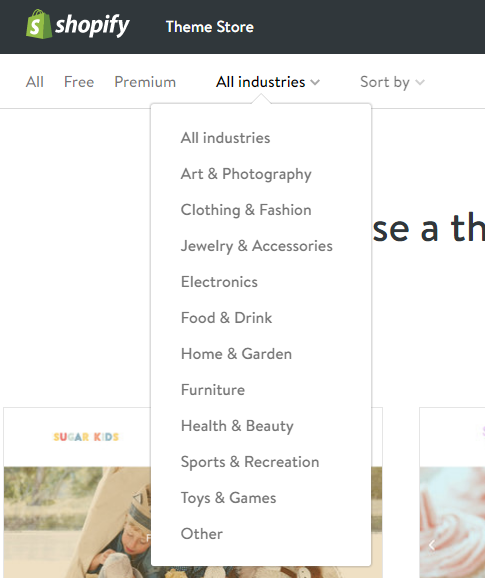 Shopify Theme Selection — Going Square