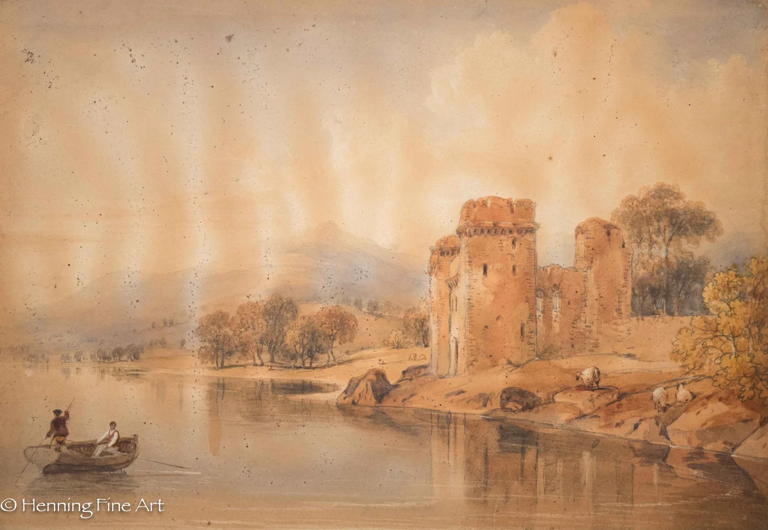 Castle Art Landscape