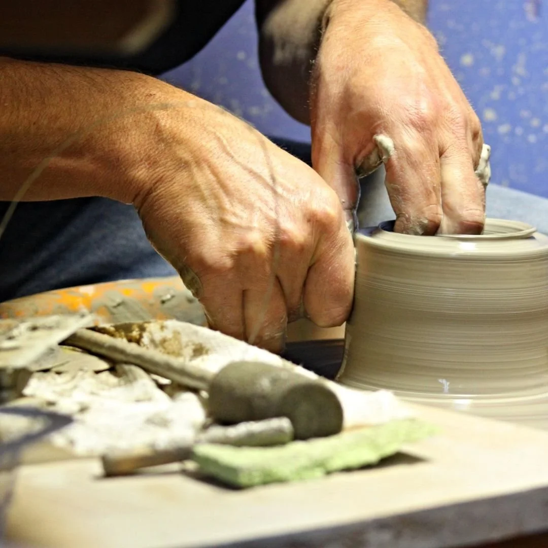 Wheel throwing pottery 8 week course (Marie Littlewood) — Hahndorf Academy