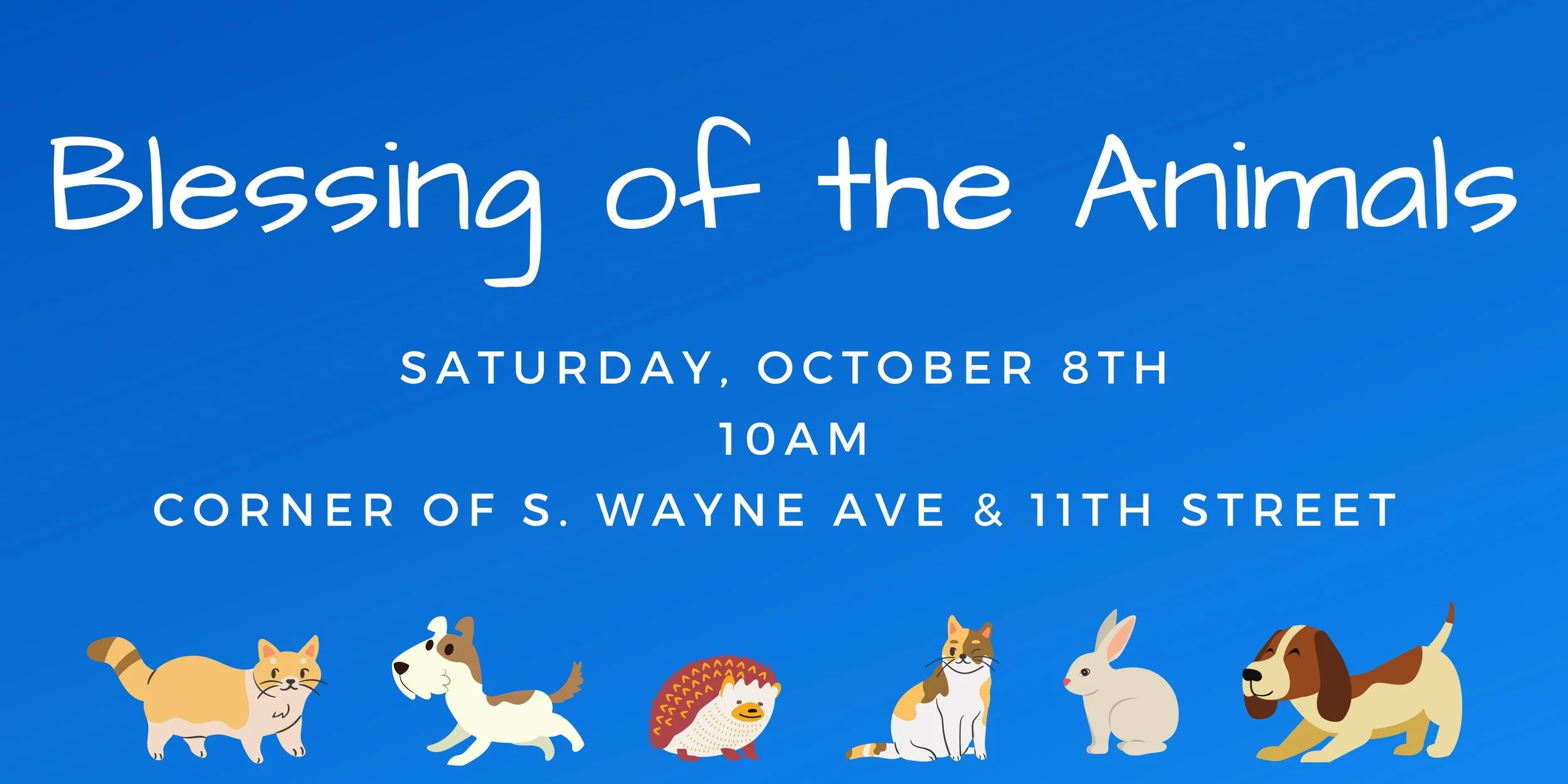Blessing of the Animals — First Baptist Waynesboro