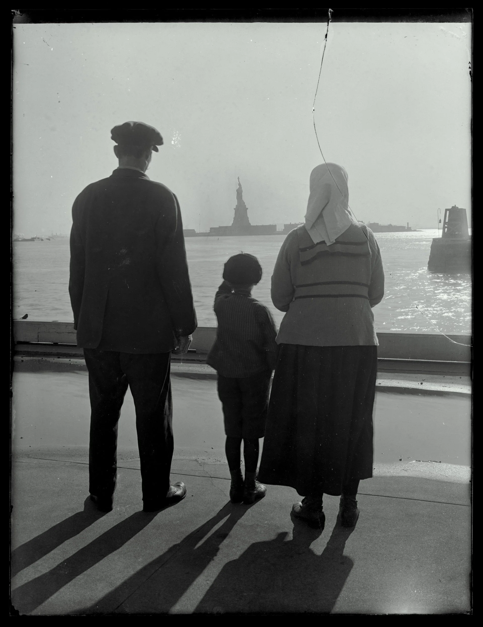 Conservation and Display of Glass Negative "Facing Freedom" by Charles ...