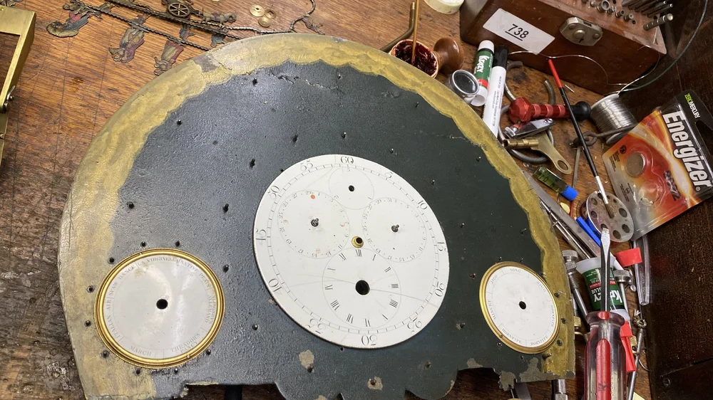 Tick Tock! The before and afters of an Intricate 1790s English Clock ...