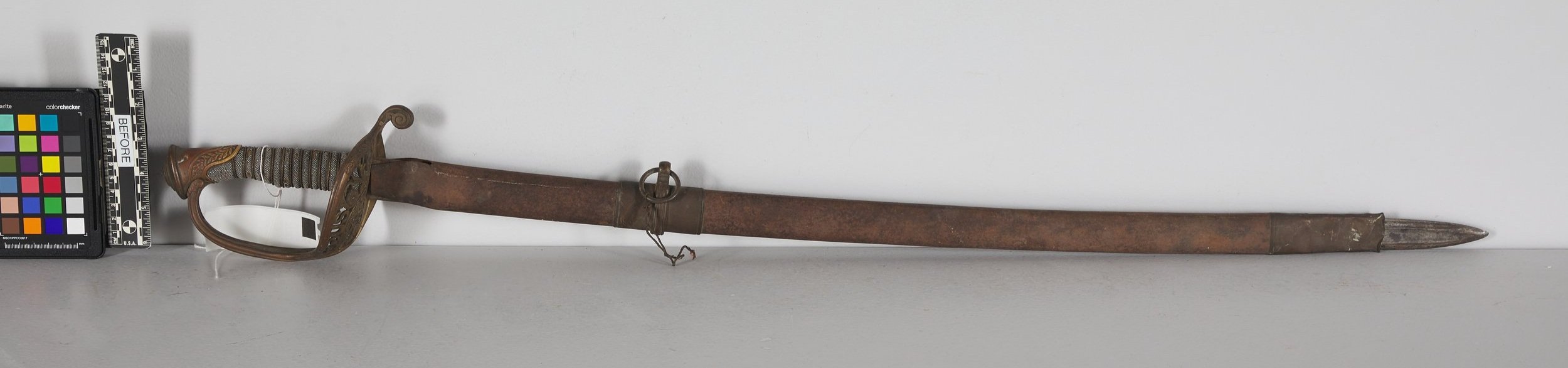 Reviving Four Corroded Swords — The Conservation Center