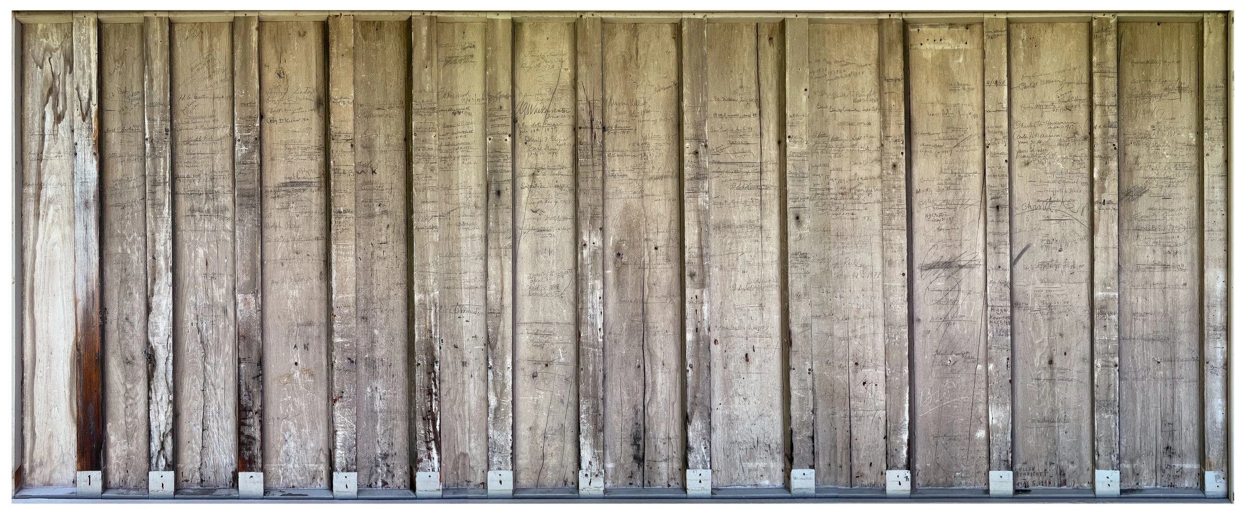 The Kennicott House Signature Wall — The Conservation Center