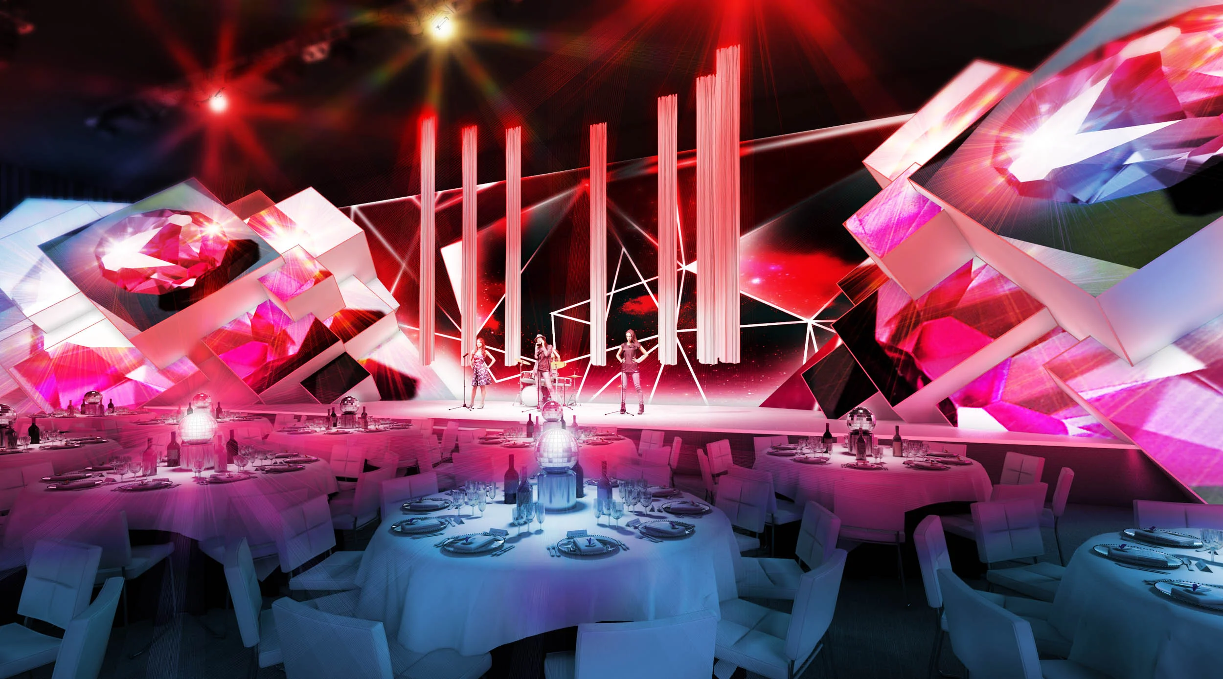 STAGE SET DESIGN & 3D VISUALS — Dave Bowcutt Ltd
