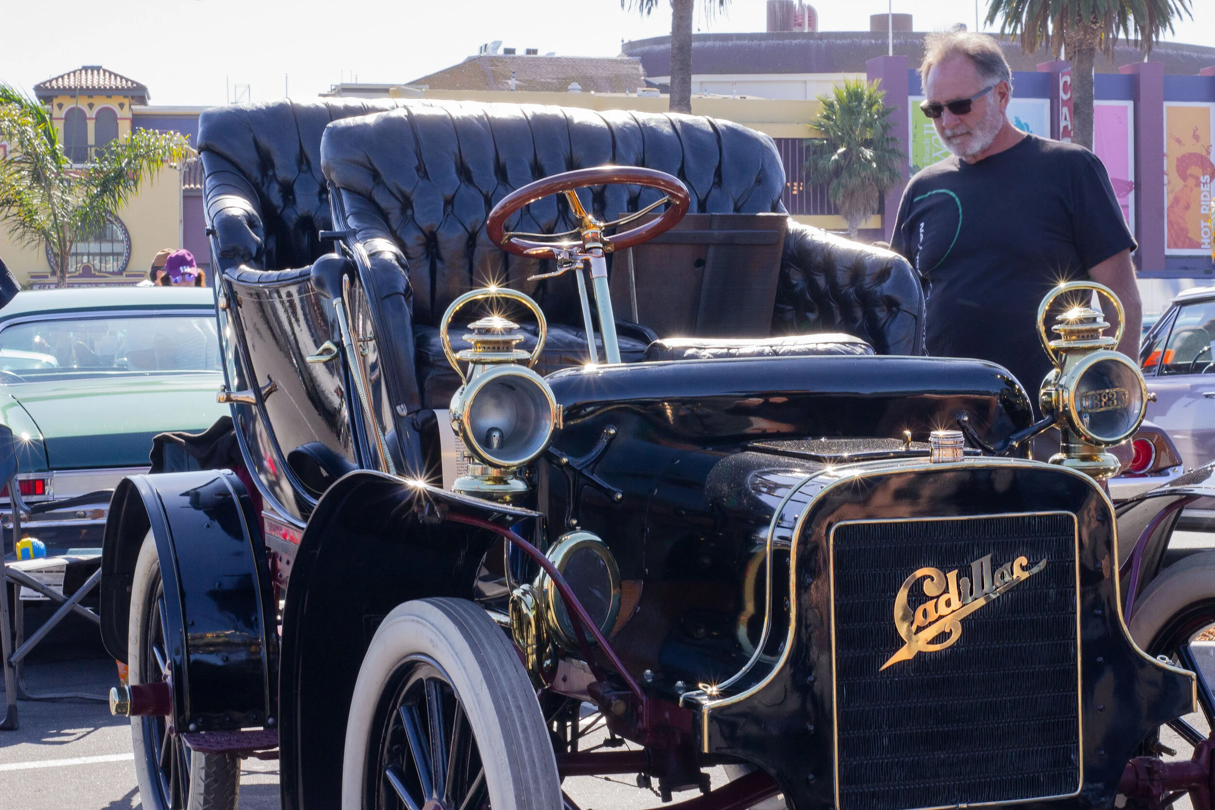 Hot Rods At The Beach Santa Cruz