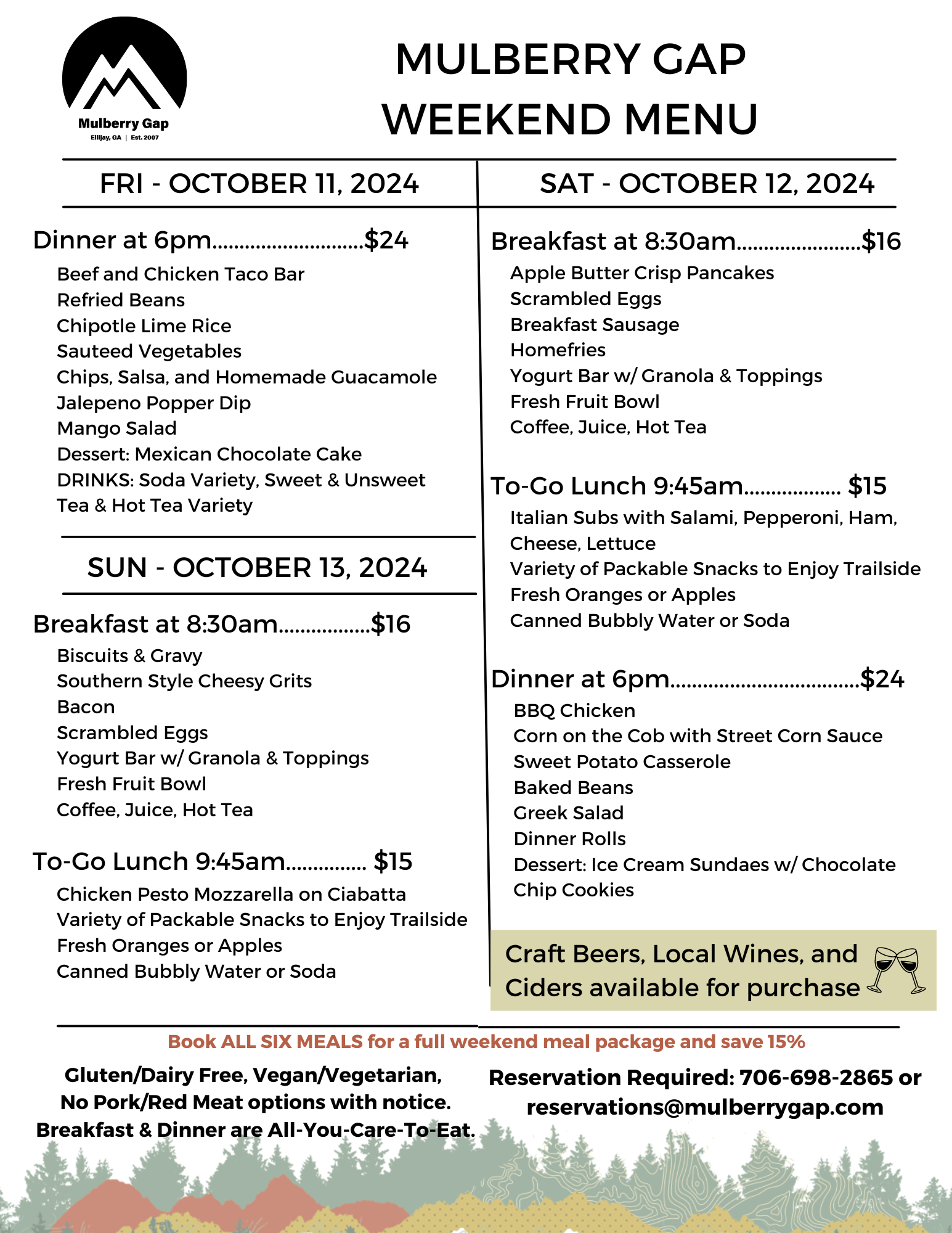 Hearty & Healthy Meals — Mulberry Gap