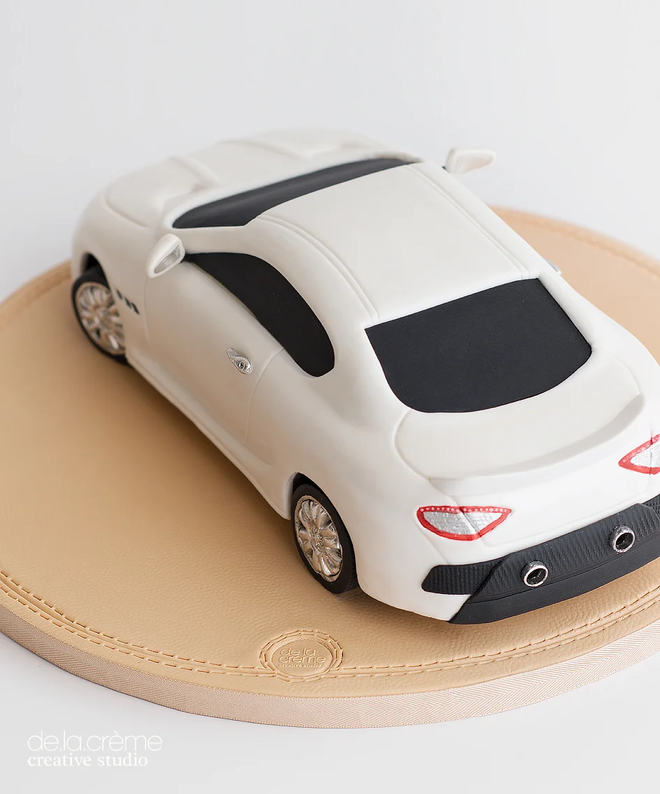 Maserati Car Cake — De la Crème Creative Studio
