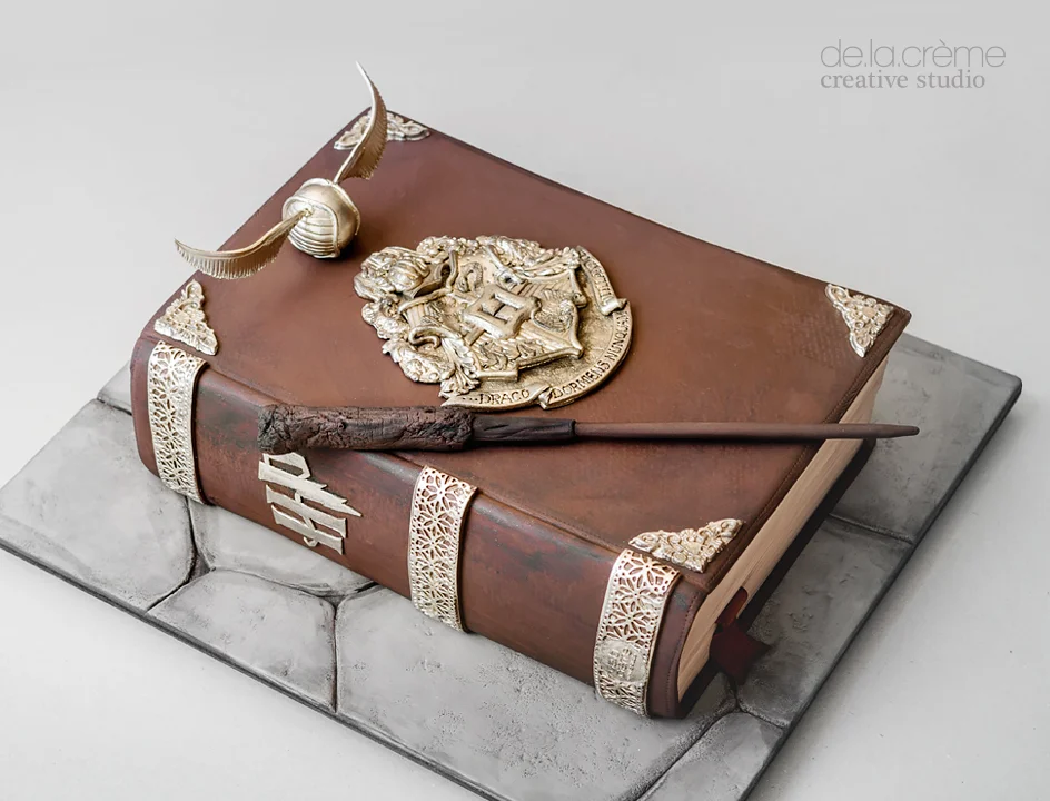 Harry Potter Spell Book Cake — De la Crème Creative Studio