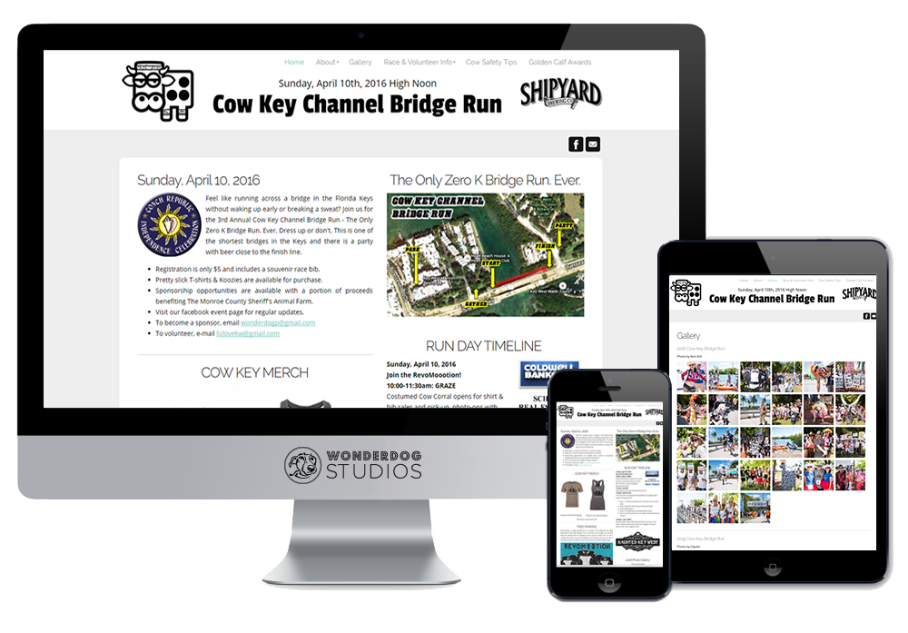 Event Web Design — Wonderdog Studios