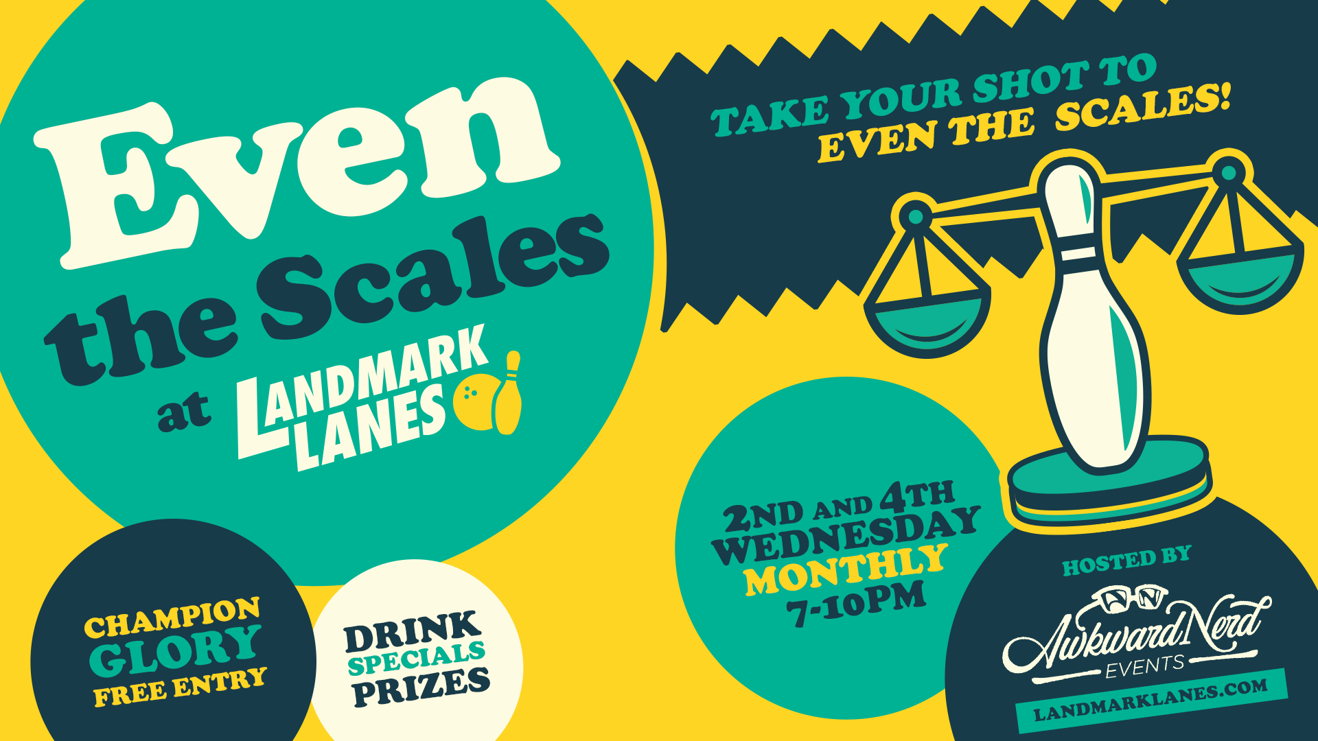 Even the Scales | Landmark Lanes