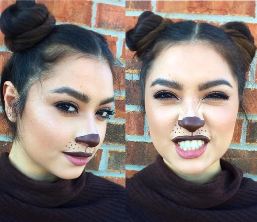 Panda Bear Face Makeup | Saubhaya Makeup