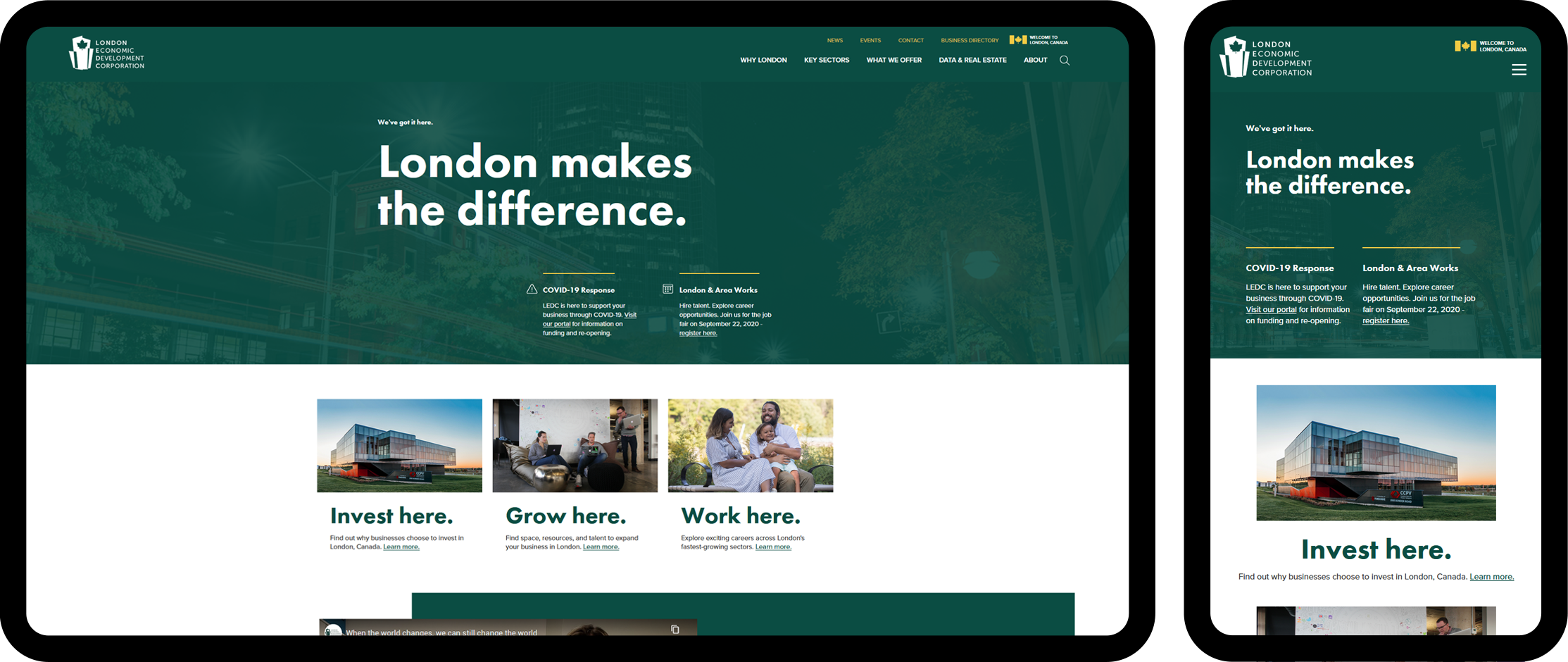 London Economic Development Corporation Rtraction