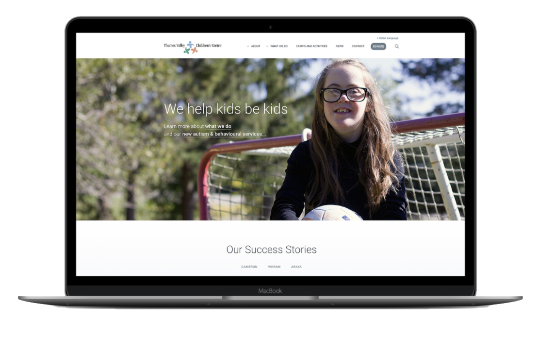 Thames Valley Children's Centre — rTraction