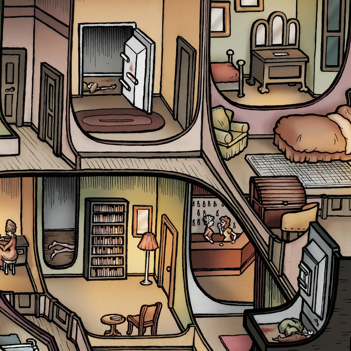 Murder Castle — Holly Carden · Illustrator
