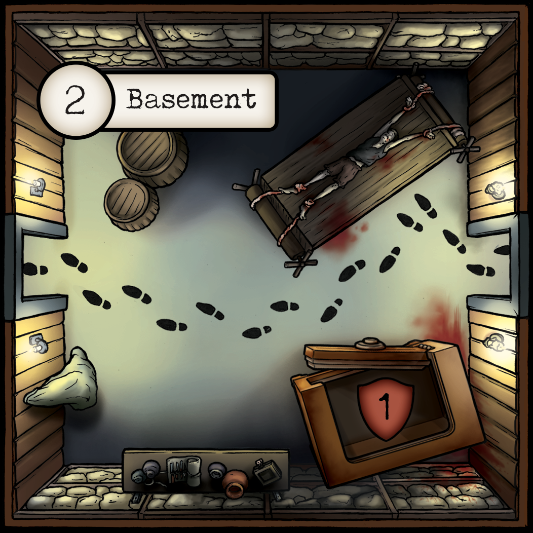 Illustrating the H.H. Holmes Murder Castle Board Game — Holly Carden ...
