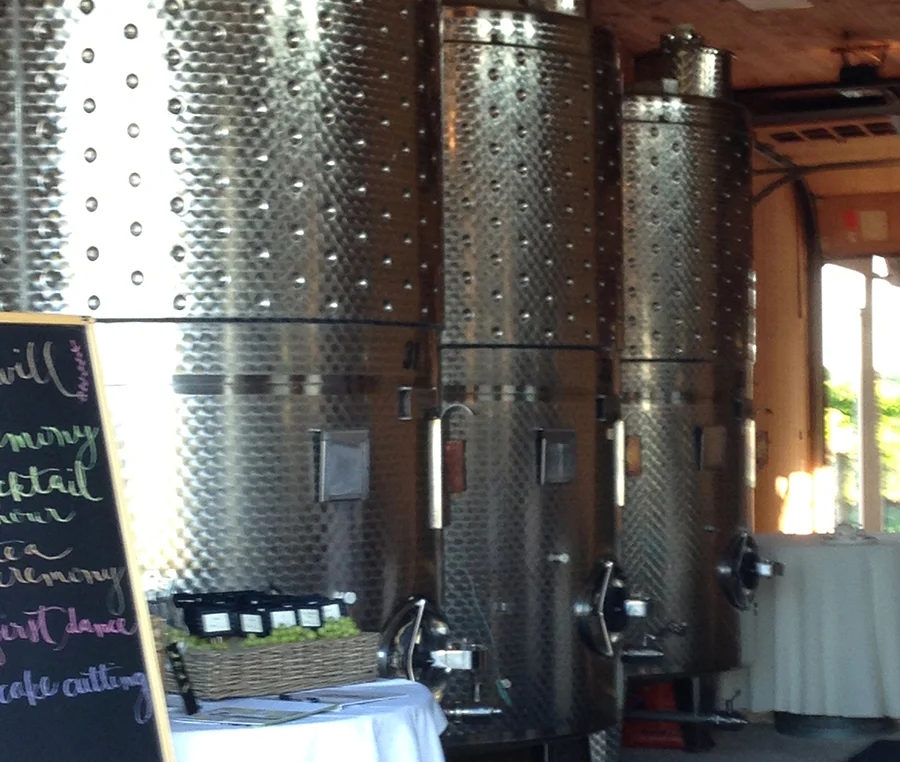 Fermentation Room — Jason's Vineyard