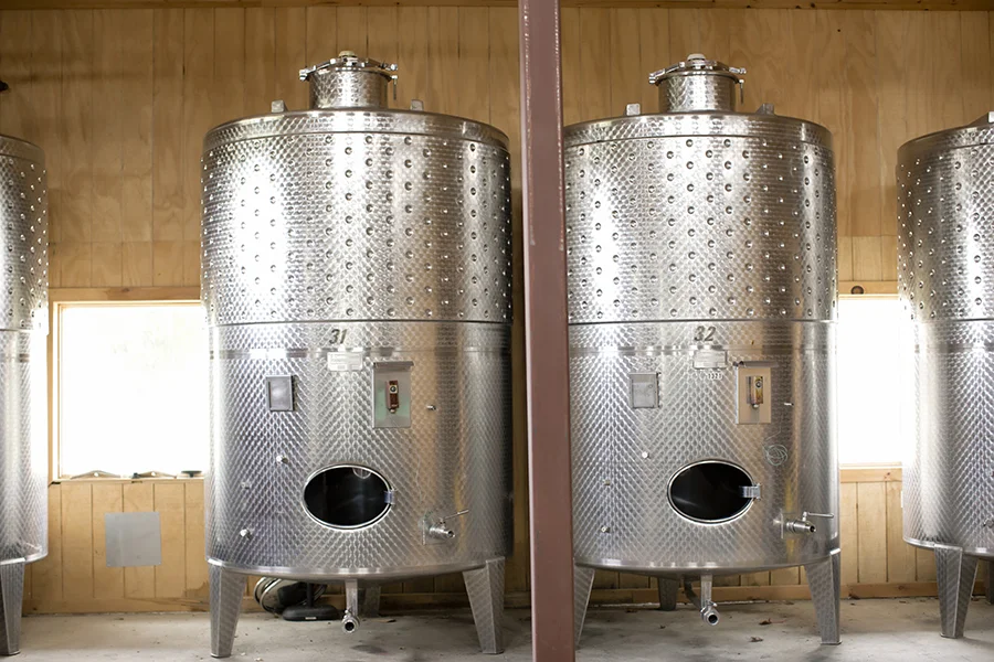 Fermentation Room — Jason's Vineyard