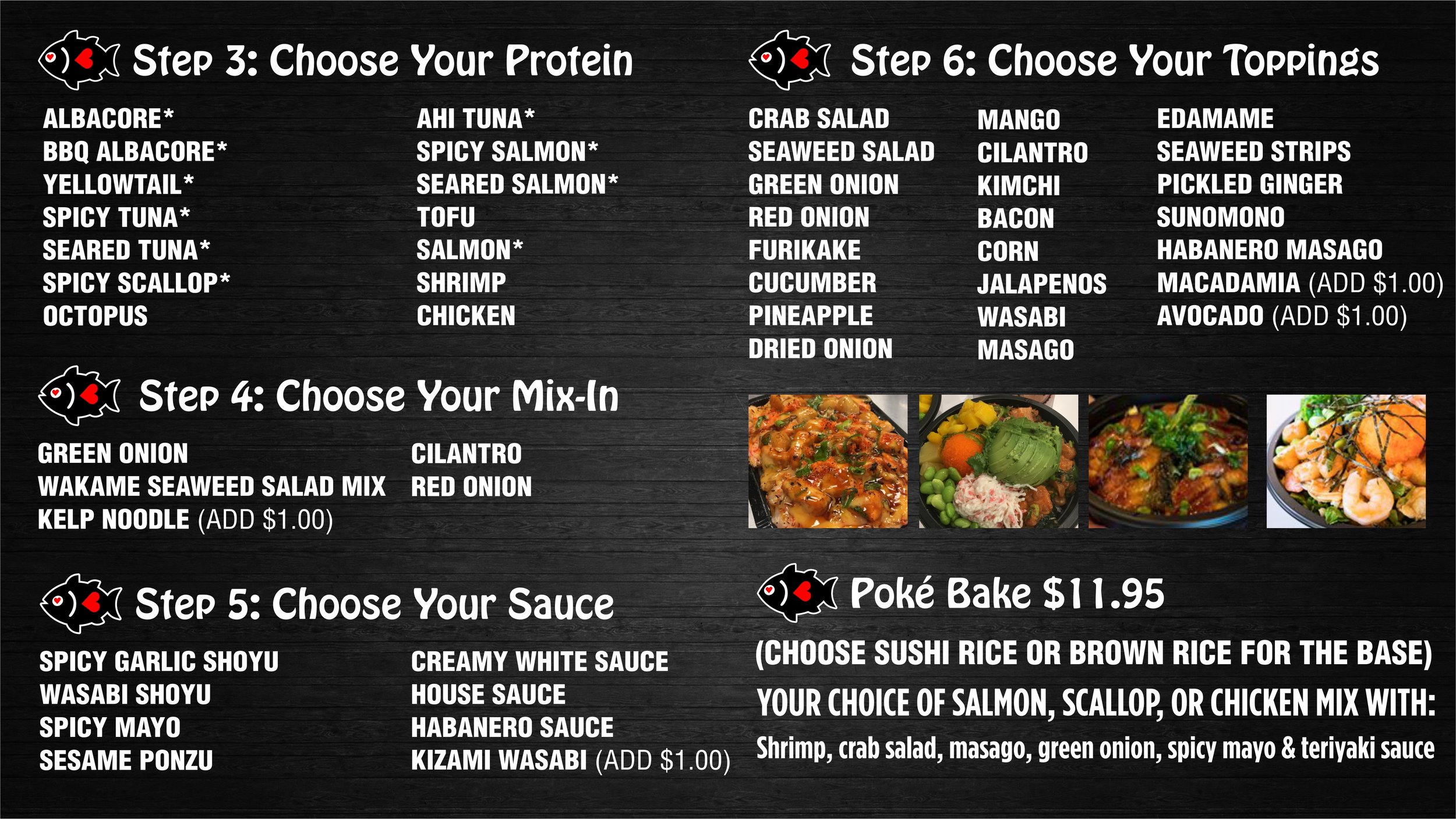 Menus & Price Board Signs — Cal Signs Inc.