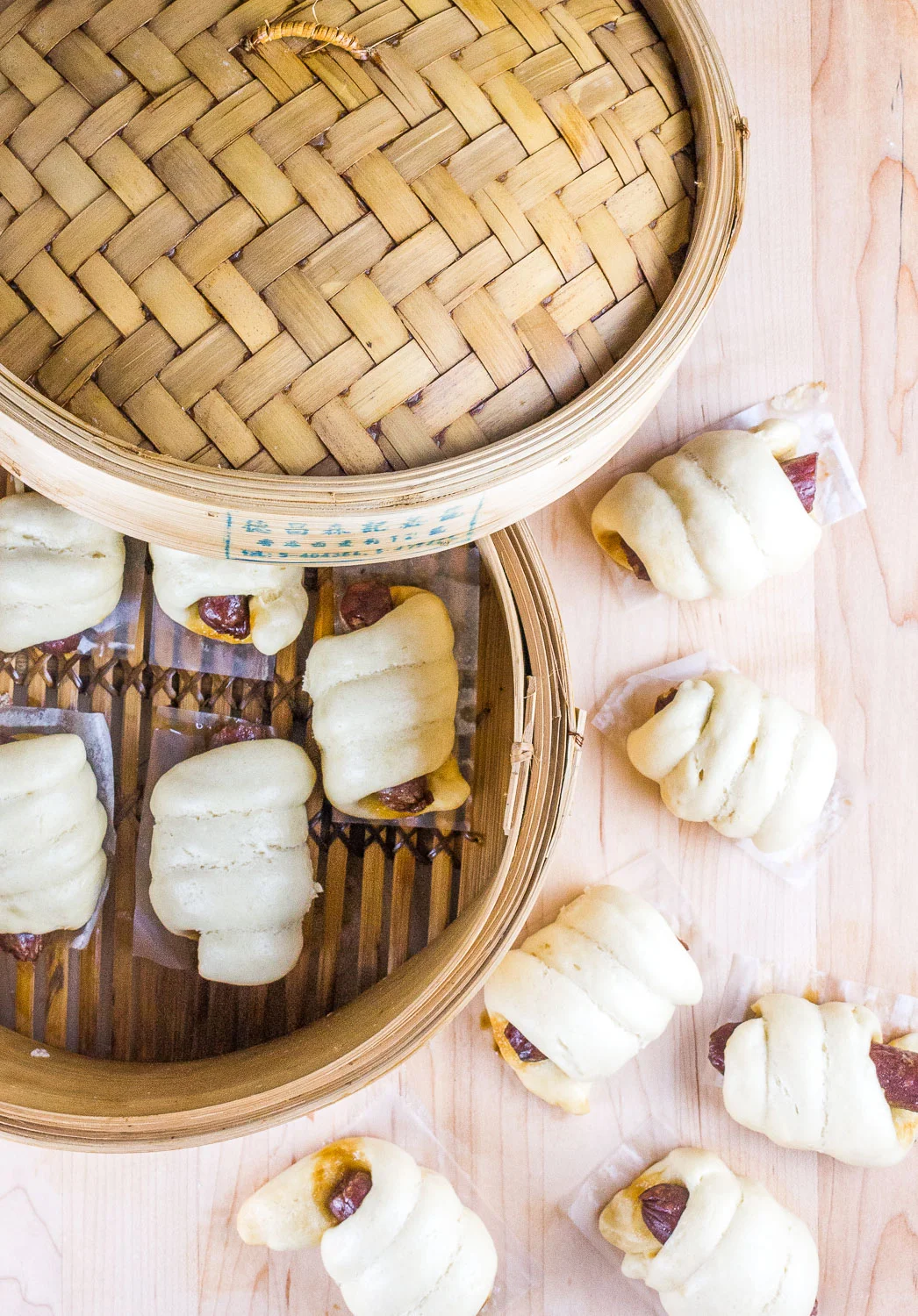 Lap Cheong Buns — knead. bake. cook.