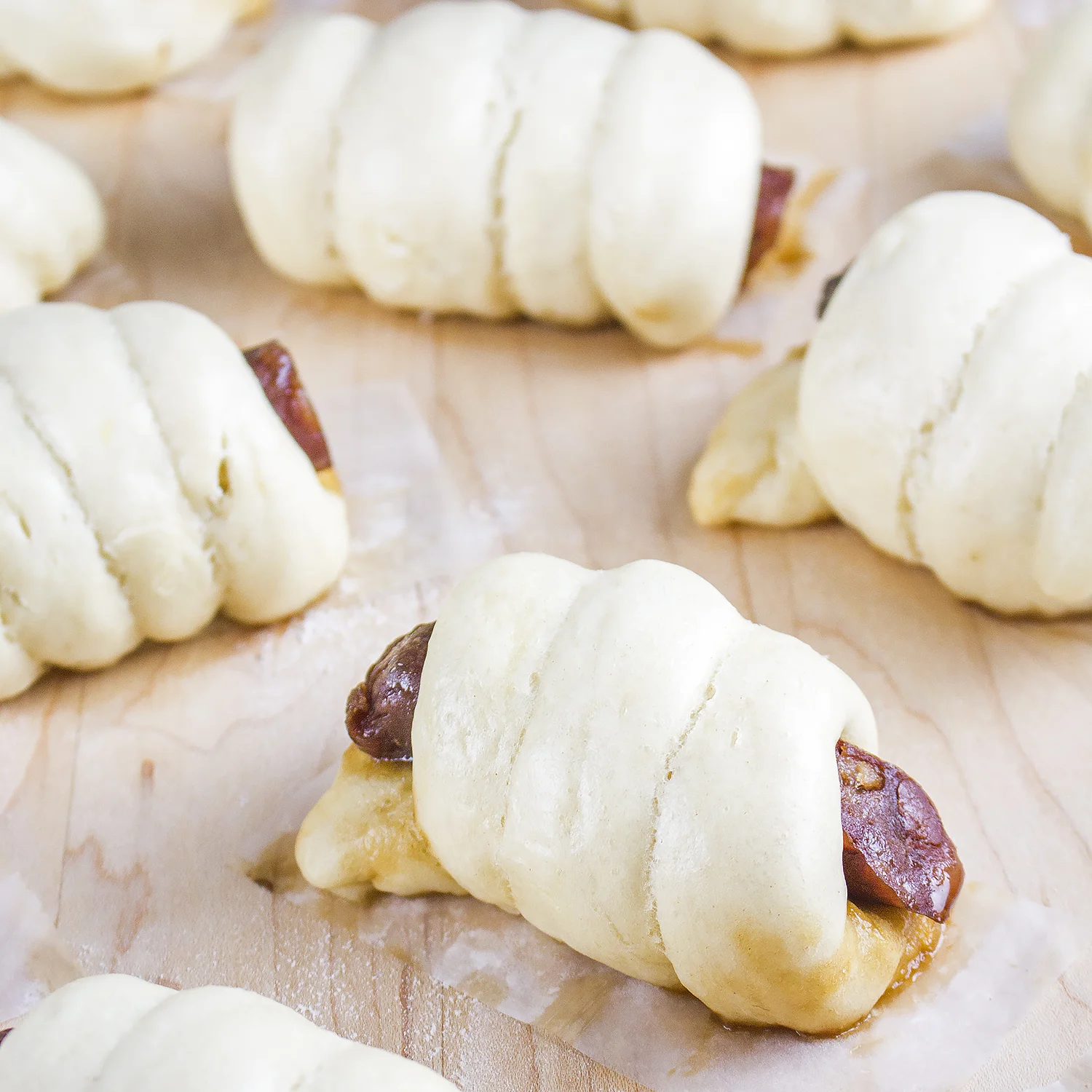 Lap Cheong Buns — knead. bake. cook.