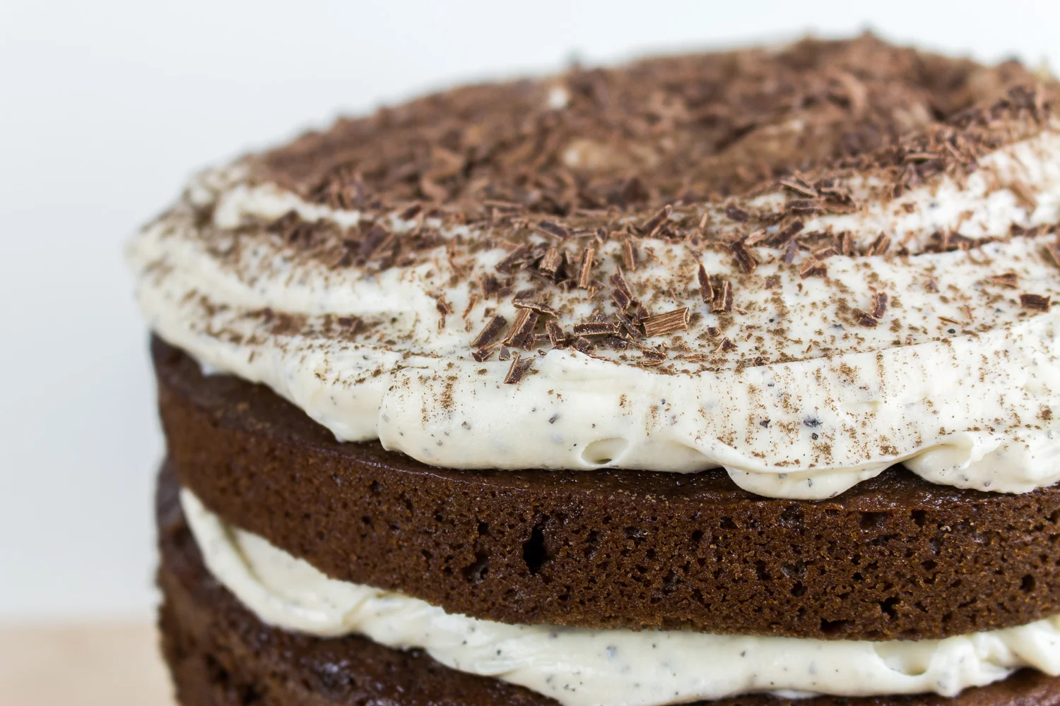 Chocolate Cake with Earl Grey Cream Cheese Frosting — knead. bake. cook.