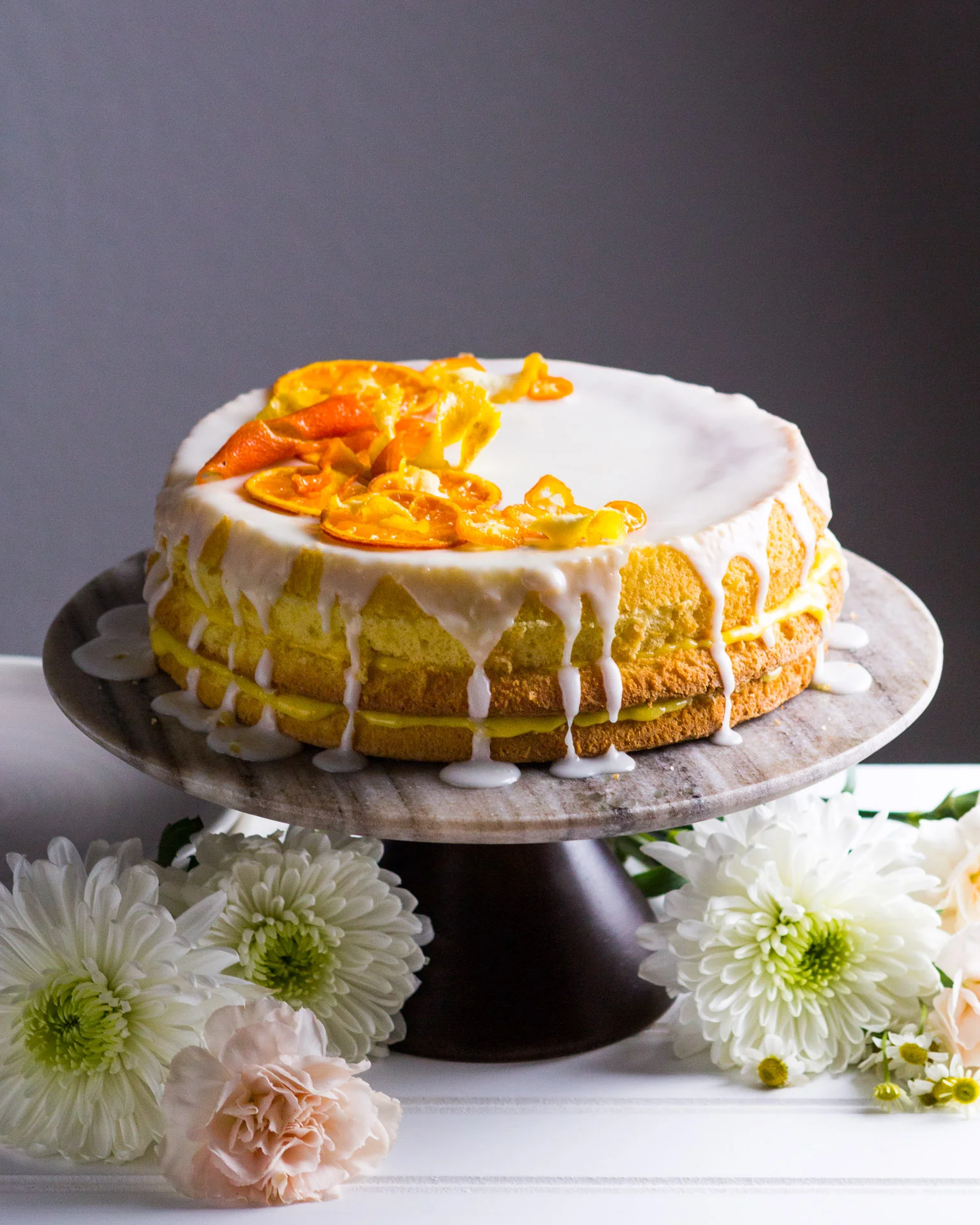 Citrus Cake with Citrus Curd — knead. bake. cook.