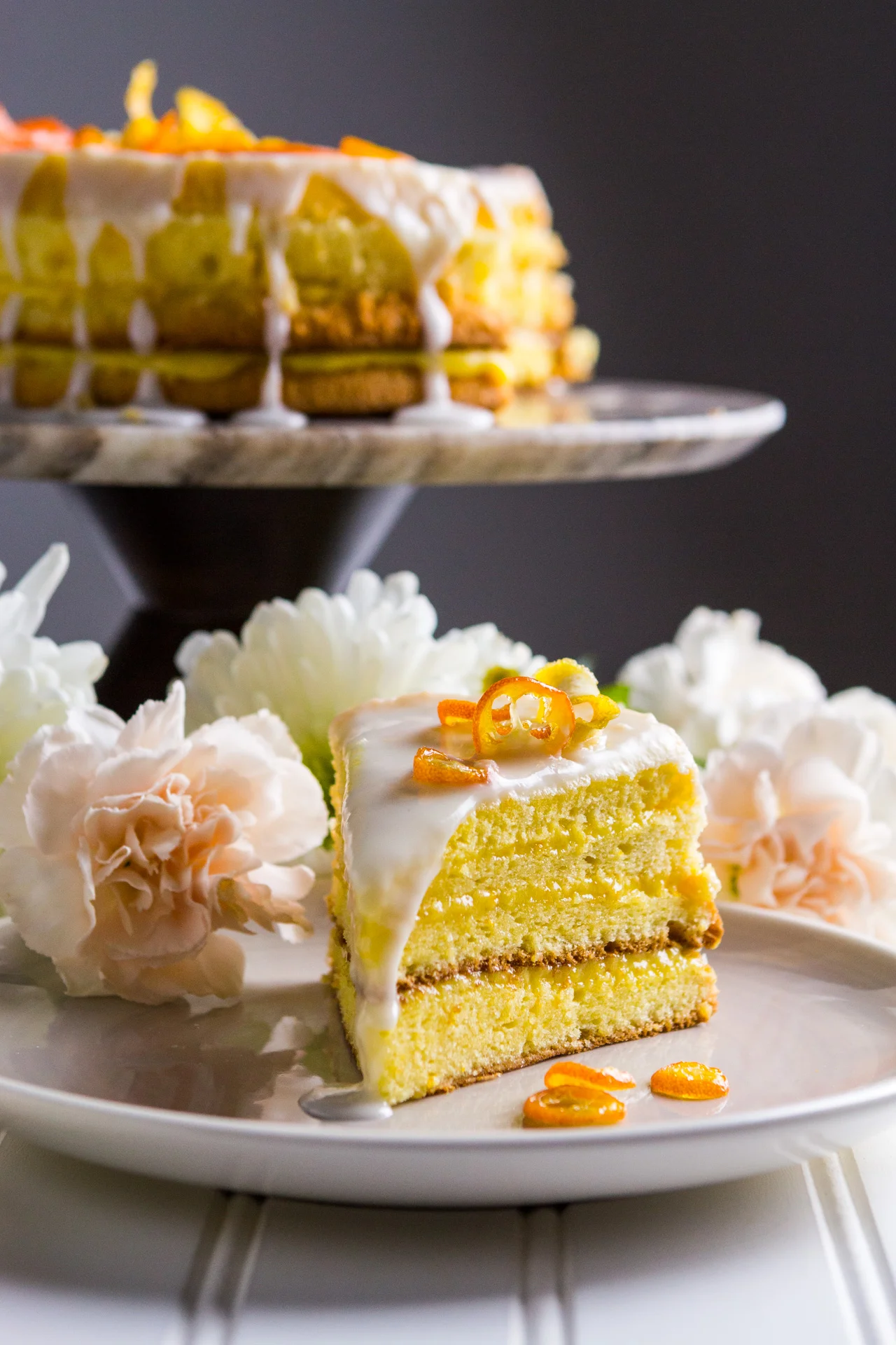 Citrus Cake with Citrus Curd — knead. bake. cook.