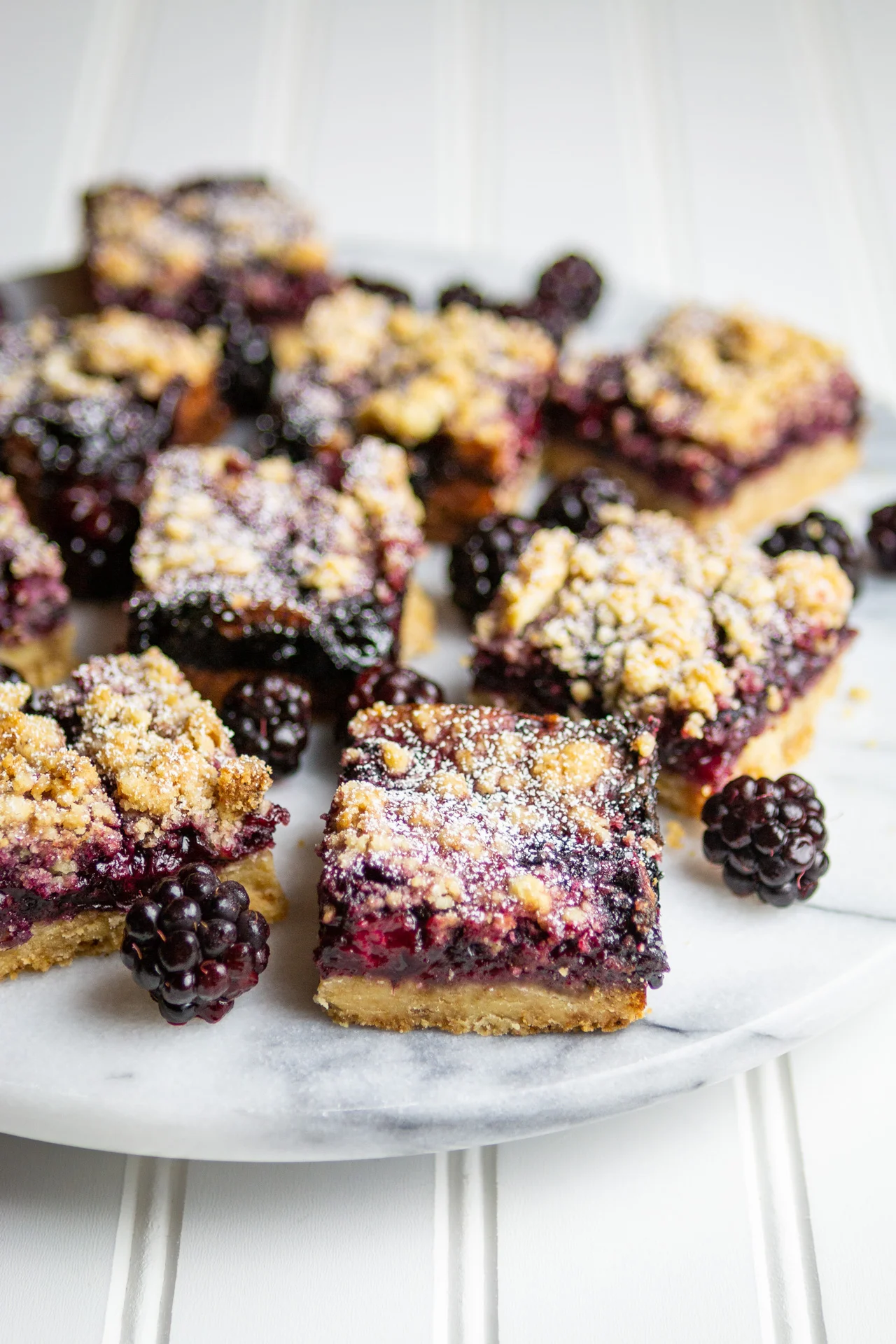 Blackberry Pie Bars — knead. bake. cook.