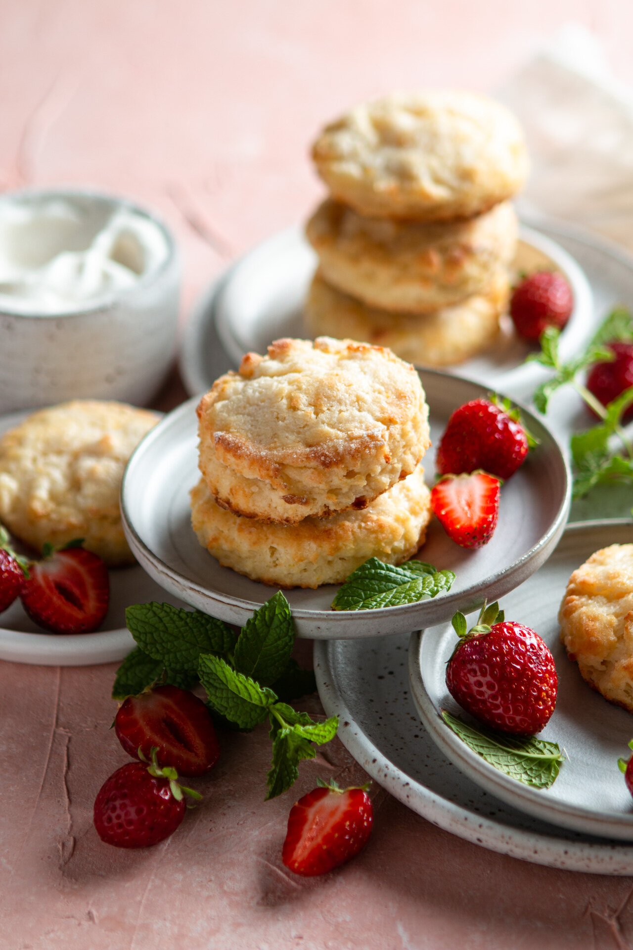Mini Strawberry Shortcakes — knead. bake. cook.
