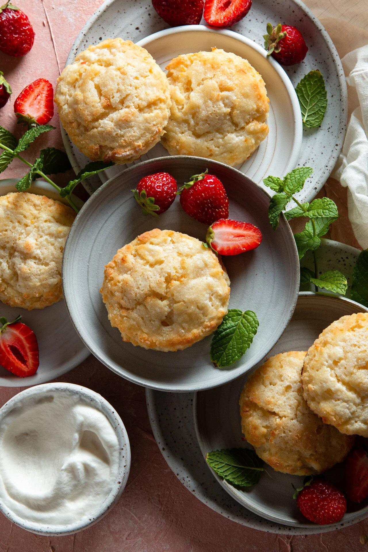 Mini Strawberry Shortcakes — knead. bake. cook.