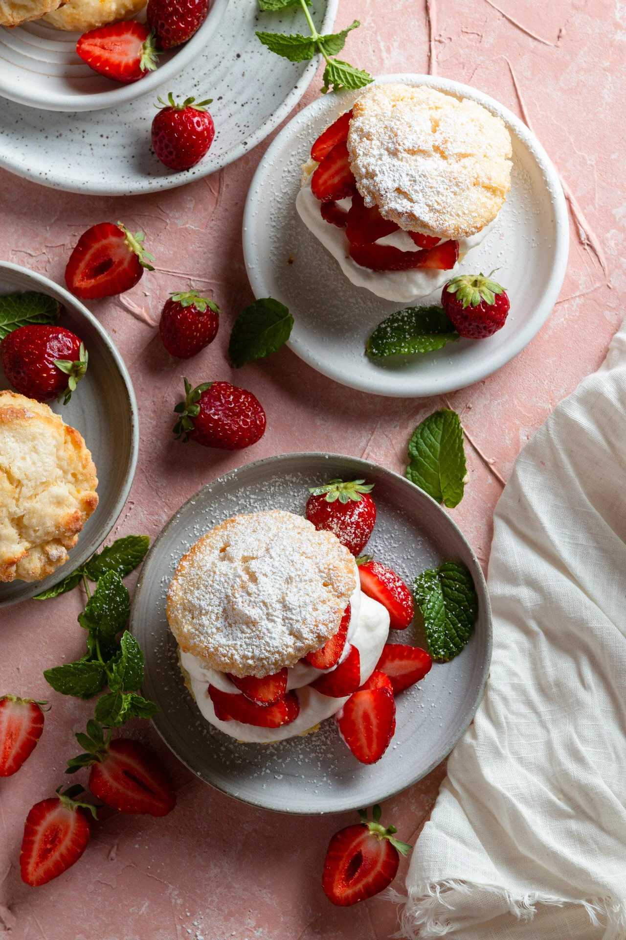 Mini Strawberry Shortcakes — knead. bake. cook.