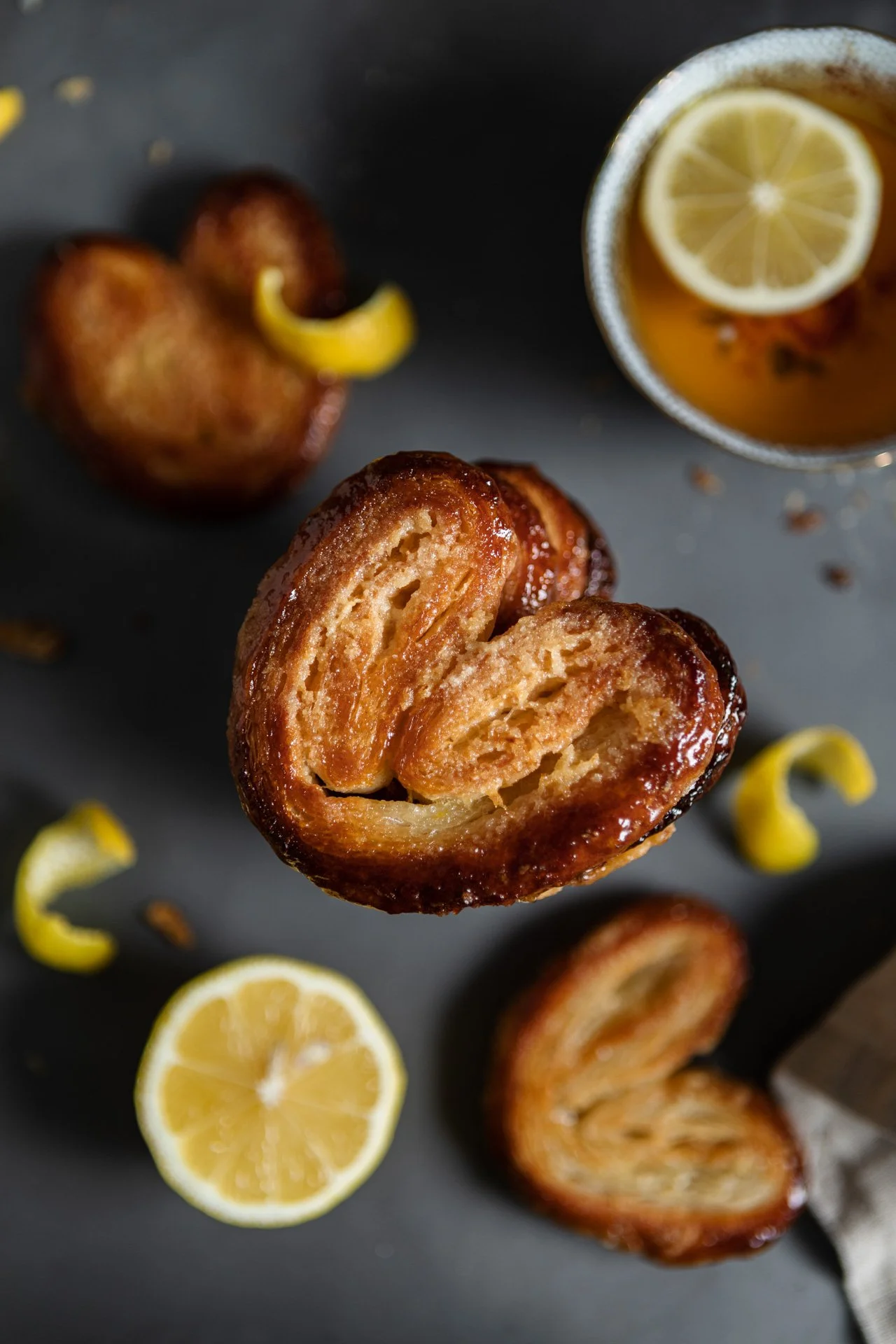 Lemon Palmiers — knead. bake. cook.