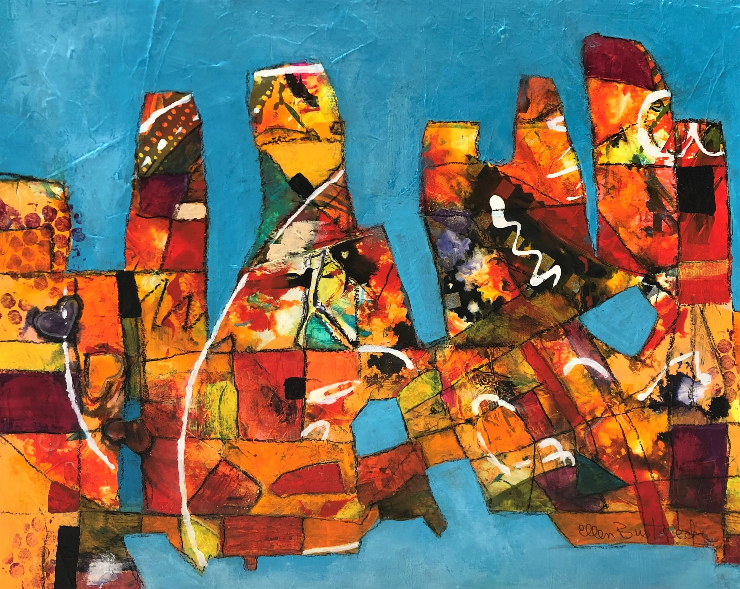 Ellen Busteed - Artist - Portfolio: Abstracts