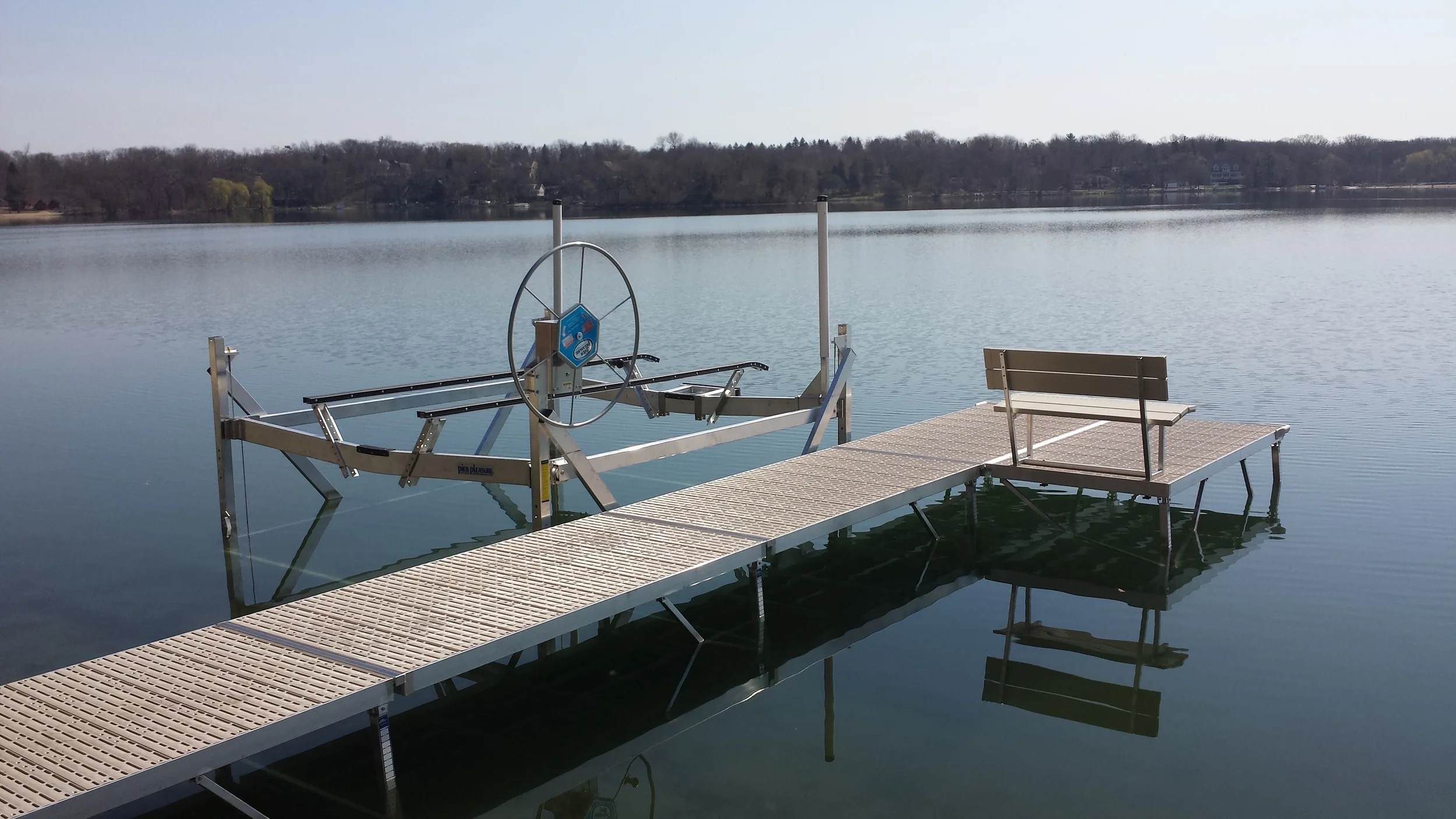 Boatlifts — Lakeshore Pier Service