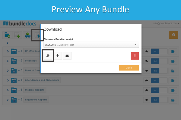 Easily Preview Documents and Bundles in Bundledocs - Training Tip ...
