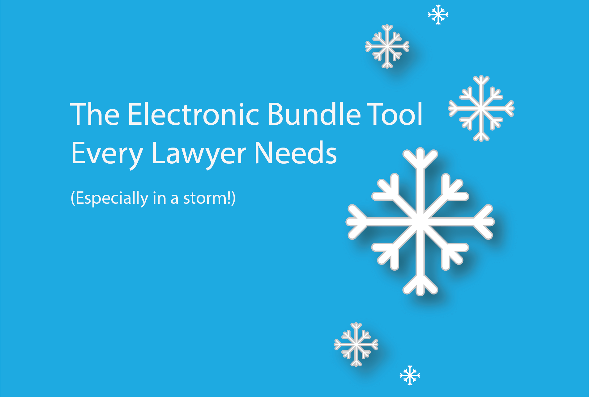 The Electronic Bundle Tool Every Lawyer Needs - Legal Technology ...