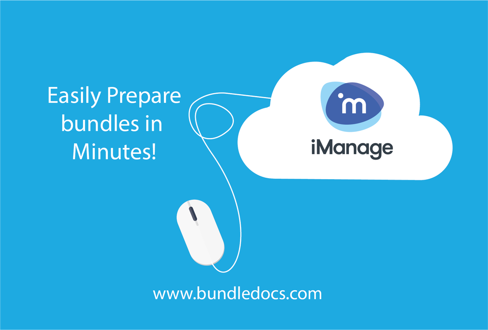 Create a Bundle from your iManage Workspace — Bundledocs