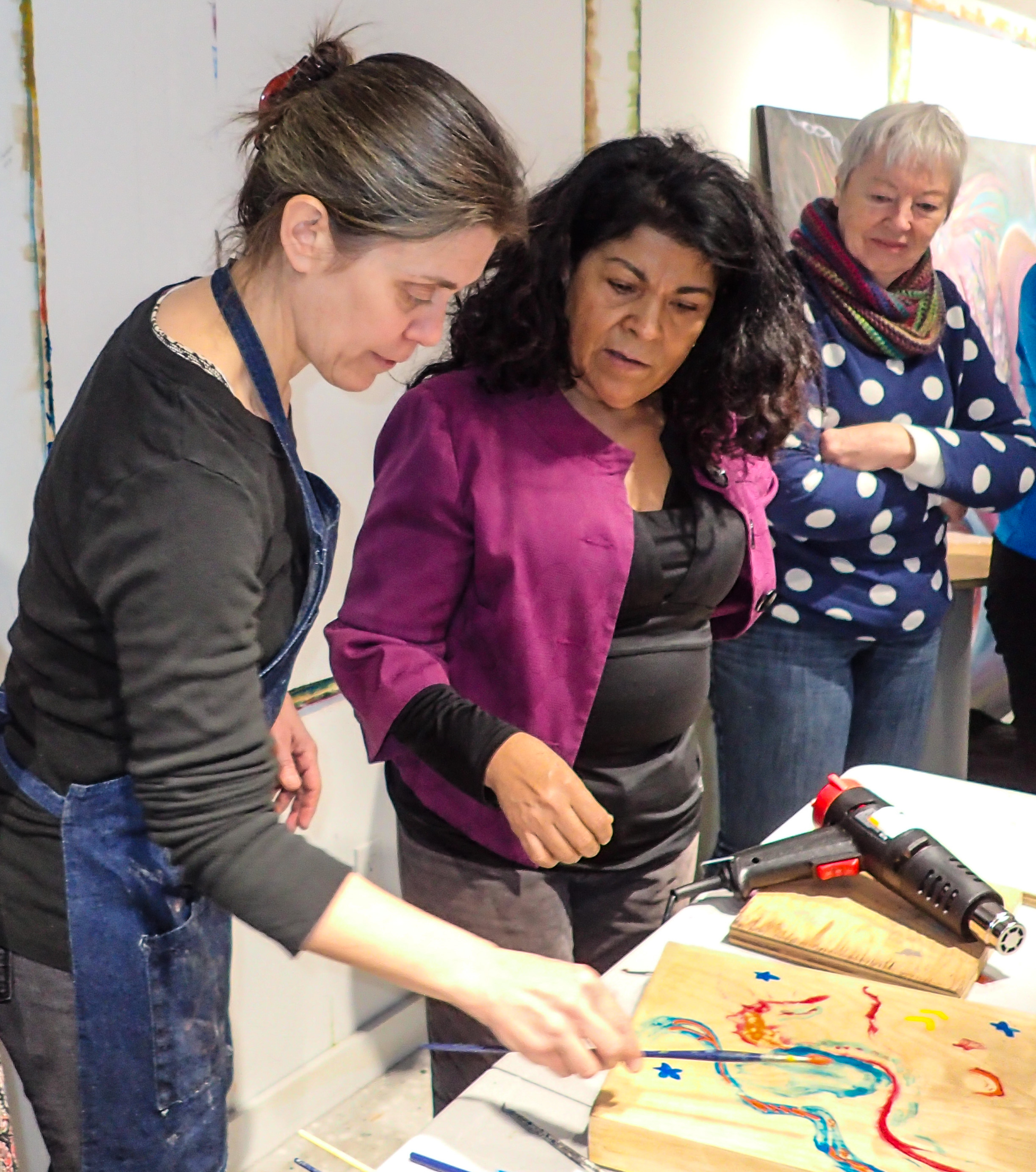 Encaustic painting workshop in Kirkland Lake — Amanta Scott